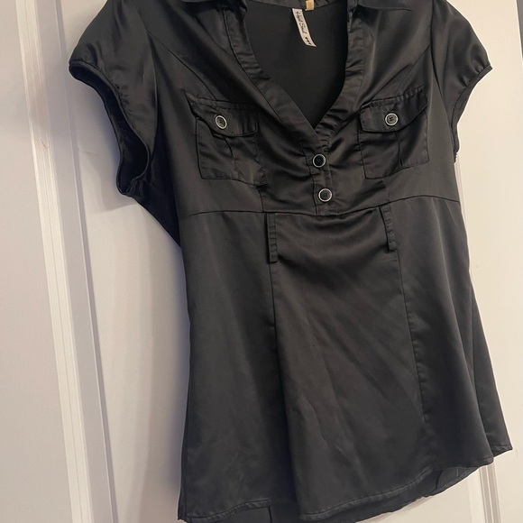 Heart Soul | Tops | Elegant Black Womens Top | Poshmark